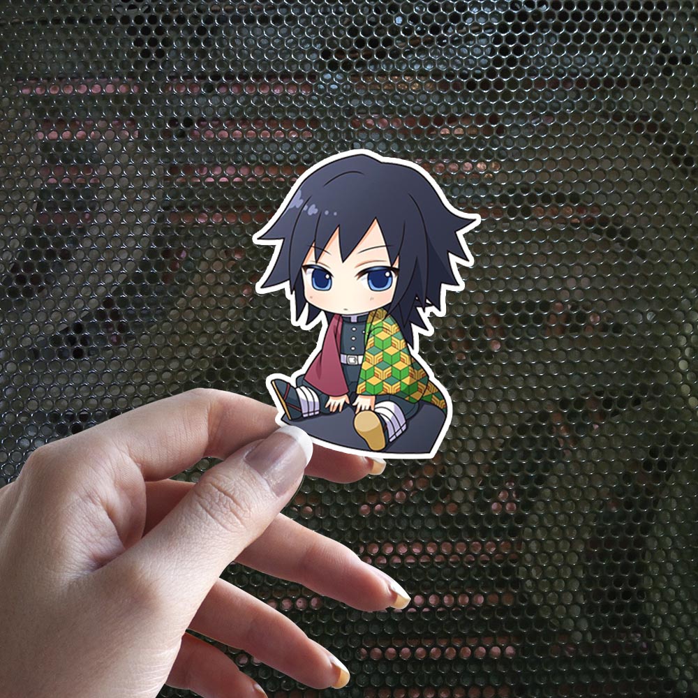 Jual Sticker Decal Vinyl Tahan Air Giyu Tomioka Demon Slayer | Shopee ...