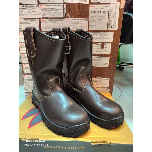 Jual Sepatu Aetos Lithium - Sepatu Safety Bots Aetos Original | Shopee ...