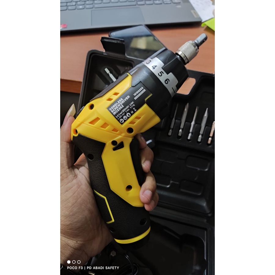 Jual krisbow cordless screwdriver Obeng Nirkabel Bmc 3.6v Ircs362 ...