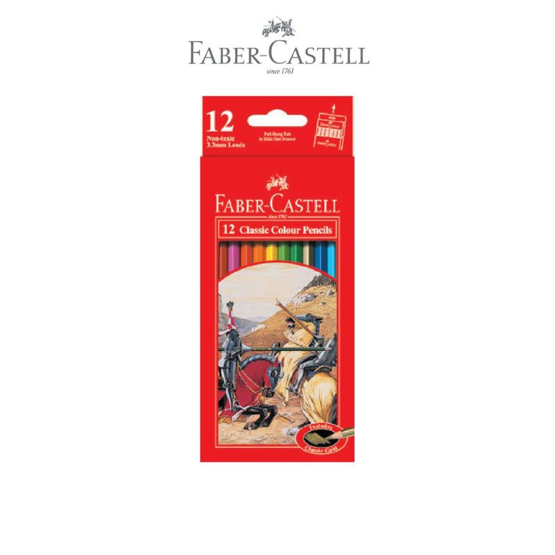 Jual Pensil 12 Warna Classic Faber Castell (Panjang) | Shopee Indonesia