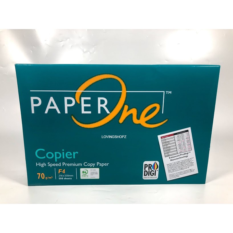 Jual Kertas Paper One F4 70 gram | Shopee Indonesia