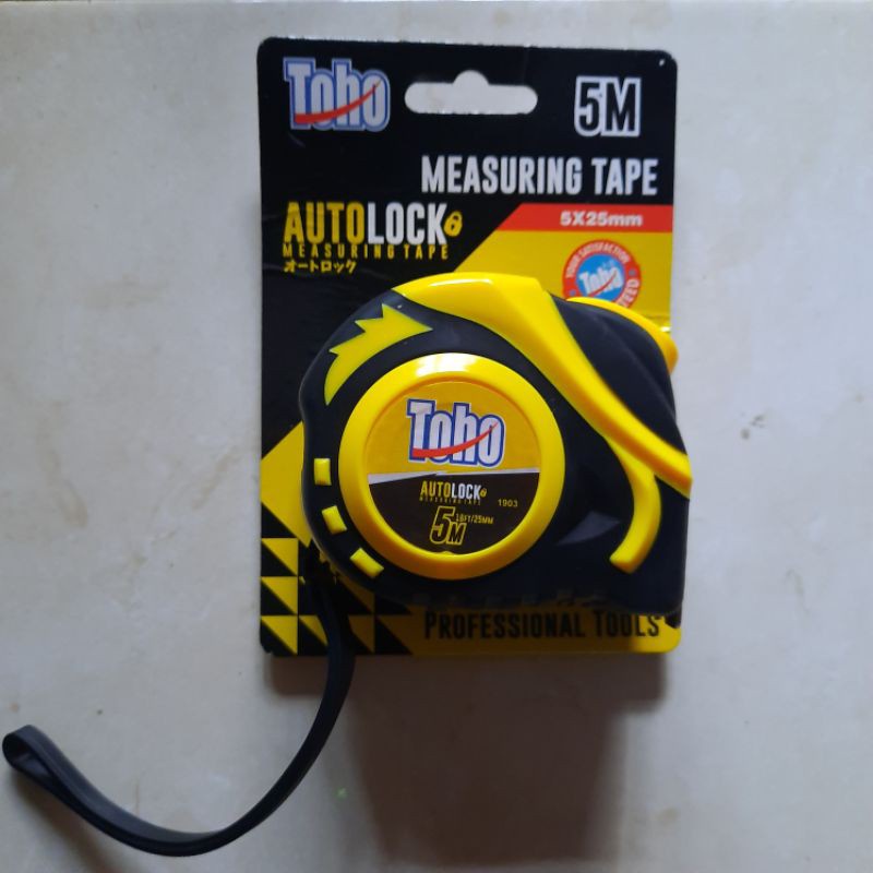 Jual METERAN KUNING TOHO 5M | Shopee Indonesia