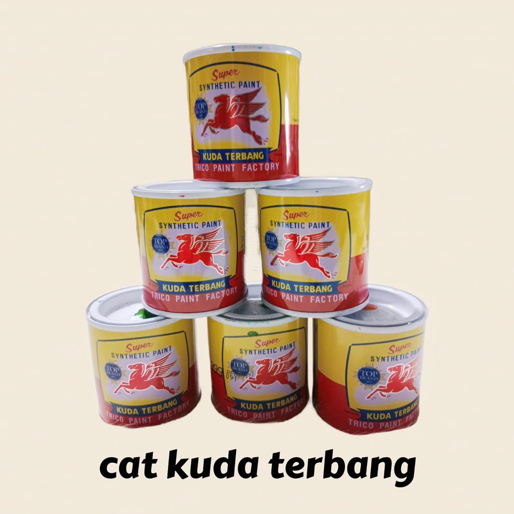 Jual CAT KUDA TERBANG TRICO PAINT KECIL / CAT MINYAK CAT KUDA TERBANG ...