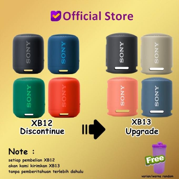 Jual Sony SRS-XB12 Extra Bass Portable Bluetooth Speaker SRS XB12 XB 12 ...