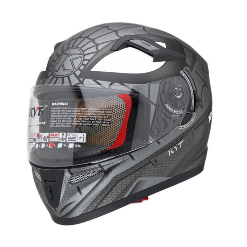 Jual HELM KYT K2 RIDER SPIDERMAN - GRAPHITE/GUNMETAL MATT | Shopee ...