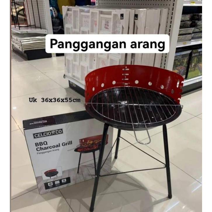 Jual BBQ charcoal Grill panggangan arang celcio | Shopee Indonesia