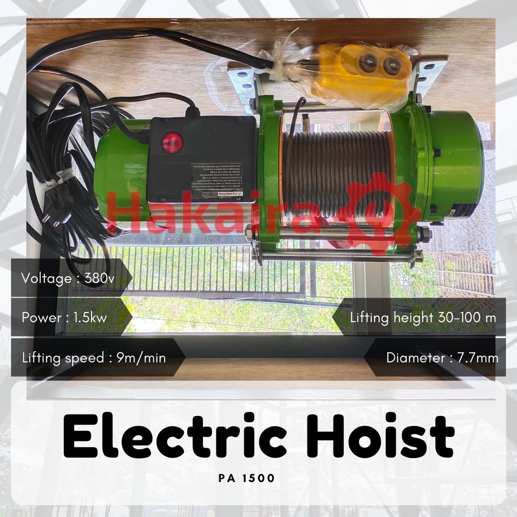 Jual Katrol Listrik / Electric Hoist 1500Kg | Shopee Indonesia