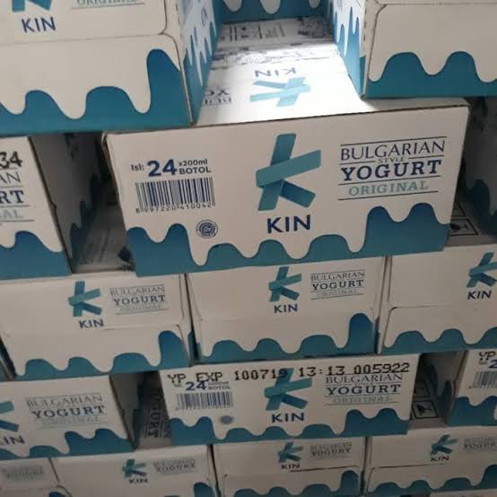 Jual PERDUS ISI 24 BOTOL - KIN BULGARIAN YOGURT 200ml | KIN UHT Fresh ...