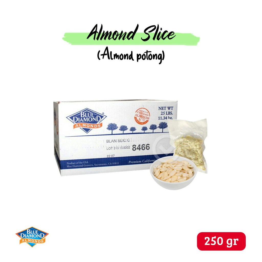 Jual Almond Slice (250 gr) | Shopee Indonesia