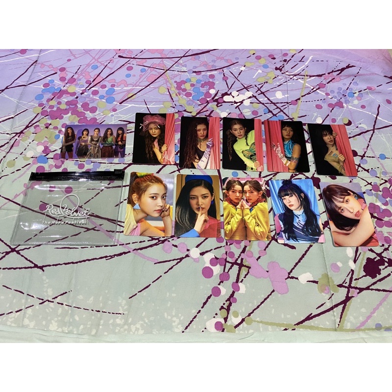 Jual Red velvet sticker zimzalabim day1 irene photocard seulgi pc wendy ...