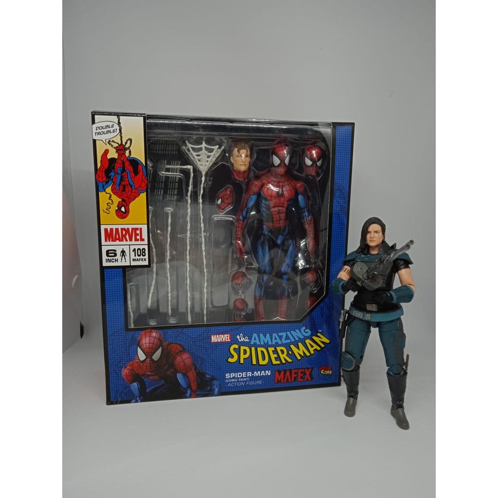 Jual SPIDERMAN COMIC VERSION - MAFEX 108 | Shopee Indonesia