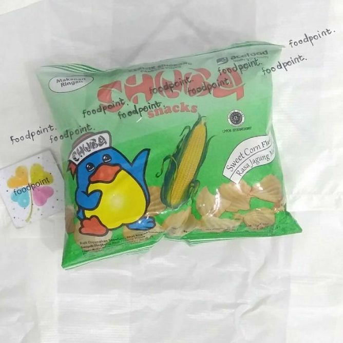 Jual Keripik Singkong Chuba Snacks 20gr Cassava Chips Sweet Corn ...