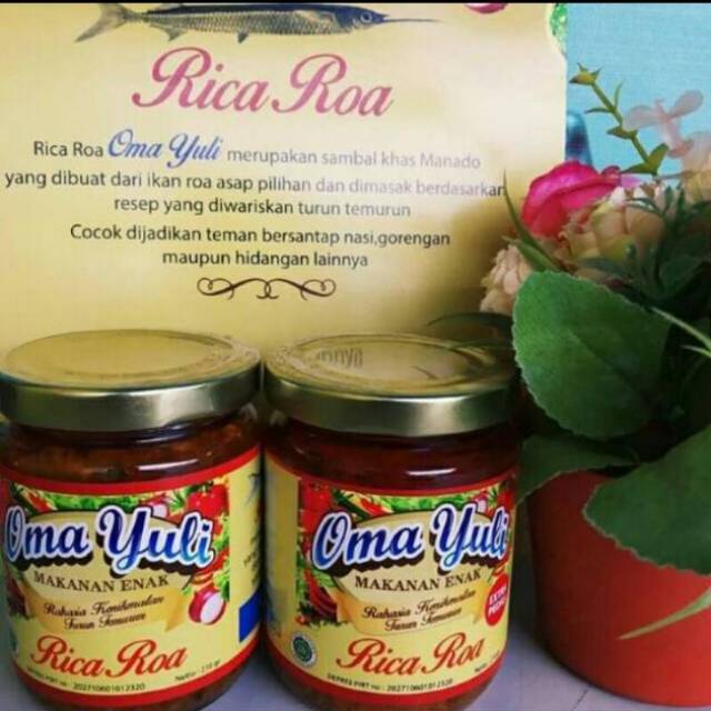 Jual Rica Roa Oma Yuli 210 gram khas manado sulawesi utara | Shopee ...