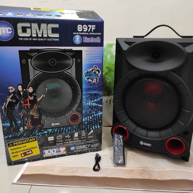 Jual Speaker GMC 897 F 8 inch (non mic) | Shopee Indonesia