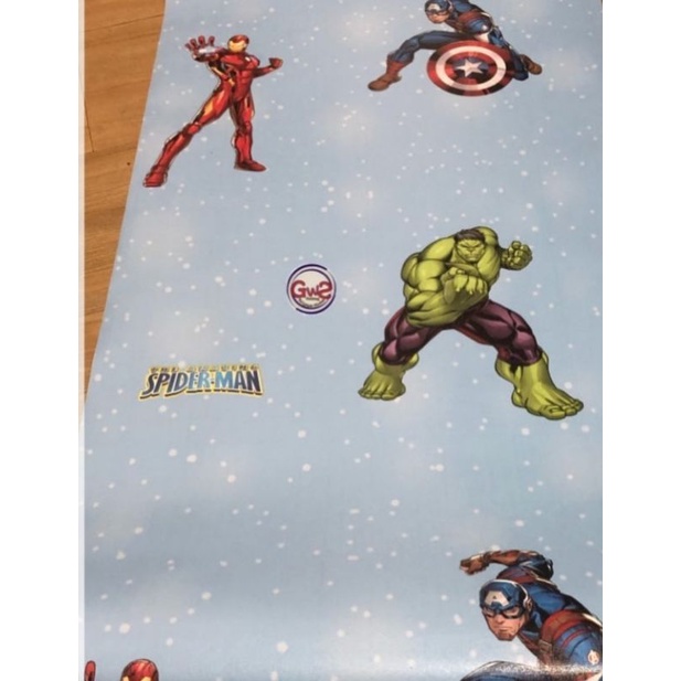 Jual [ 10 meter] wallpaper sticker wallstiker motif anak laki-laki ...