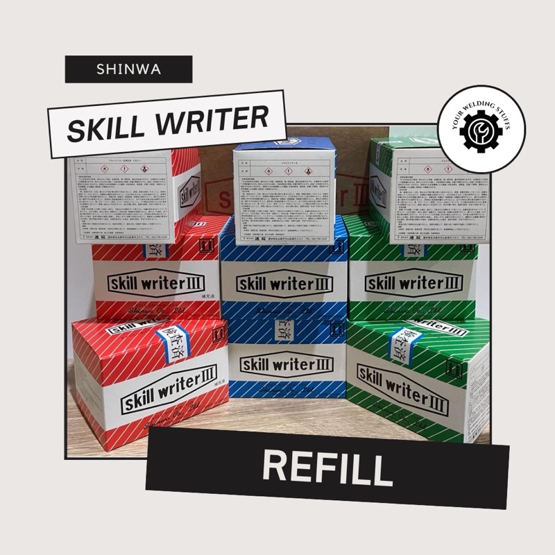Jual SHINWA SKILL WRITER REFILL (HARGA TERTERA ADALAH HRGA 1 BOX YAITU ...