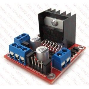 Jual Promo MODULE L298 DUAL H BRIDGE DRIVER UNTUK MOTOR DC ATAU MOTOR ...