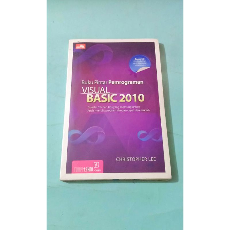 Jual Buku Pintar Pemrograman Visual Basic 2010. (Christopher Lee ...