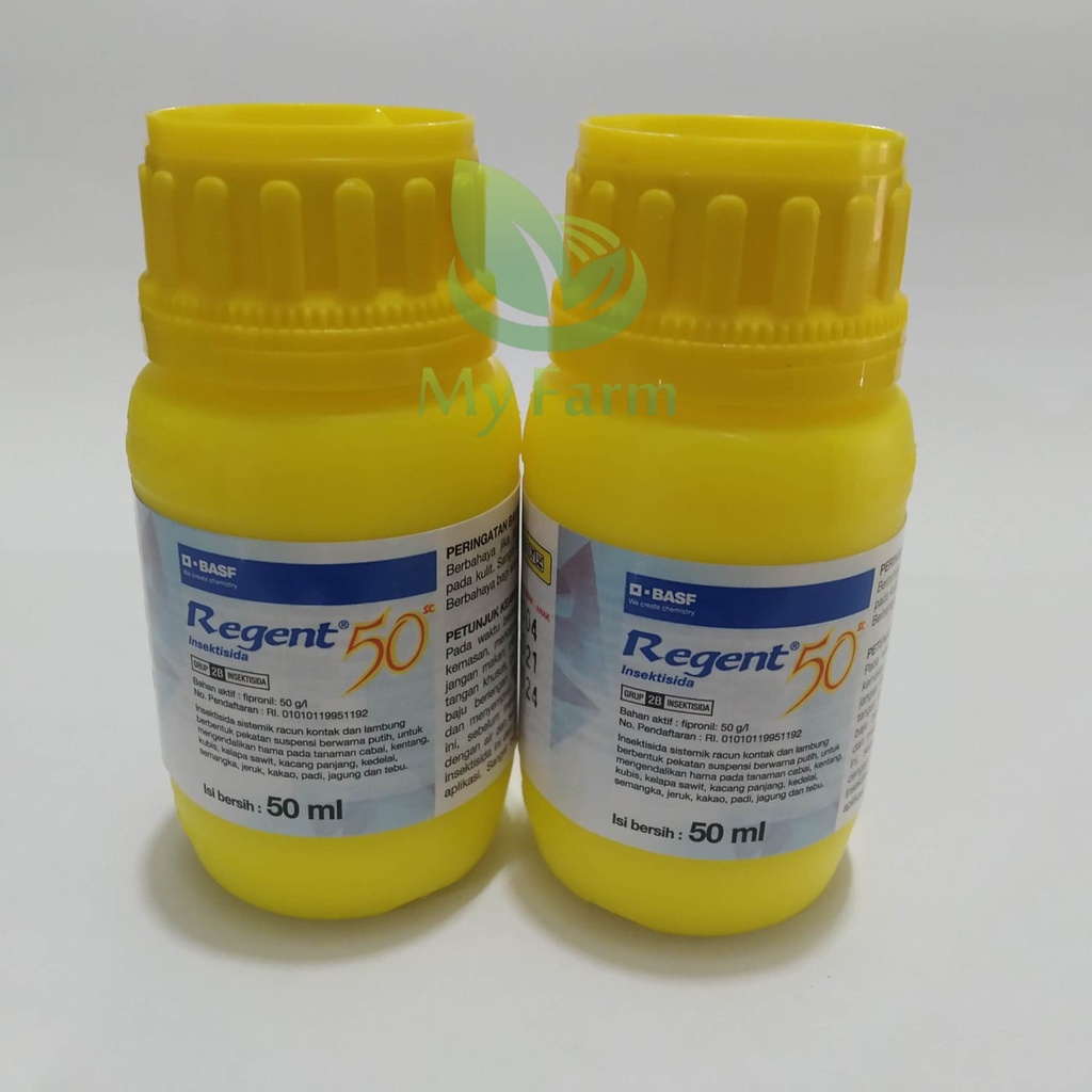 Jual Regent 50 Sc 50ml Insektisida Sistematik Obat Semprot Pembasmi ...
