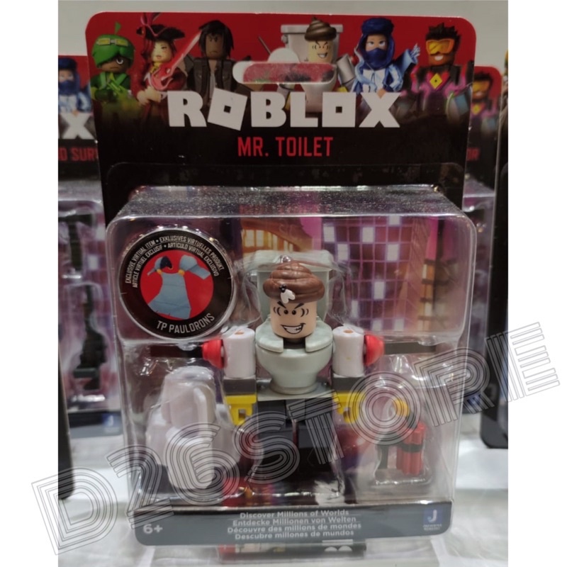 Jual Mainan Action Figure Roblox Mr. Toilet W9 Game Roblox JAYWARES ORIGINAL | Shopee Indonesia