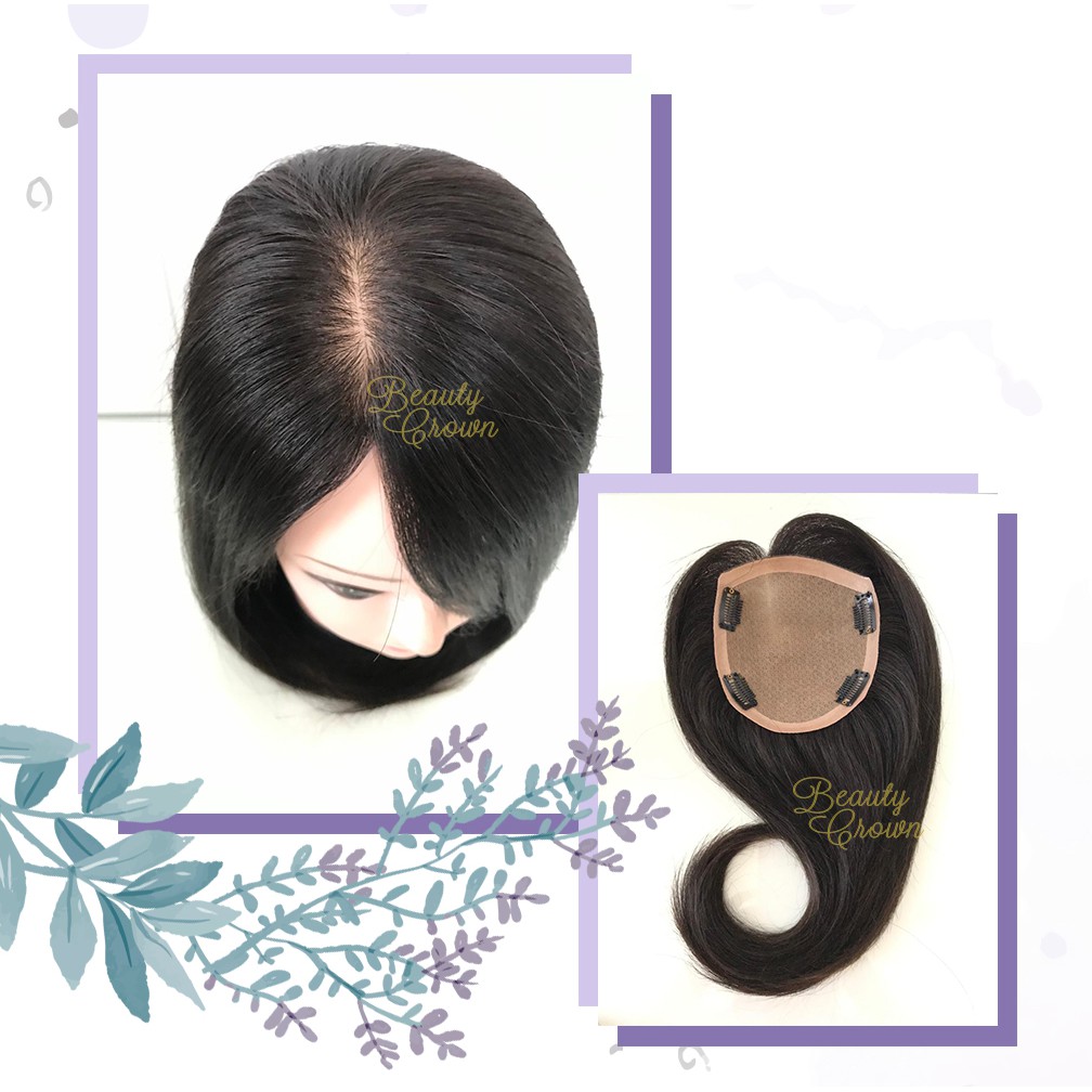 Jual Toupee Skin Rambut Asli 100% Human Hair by Beauty Crown (13 x 15 ...