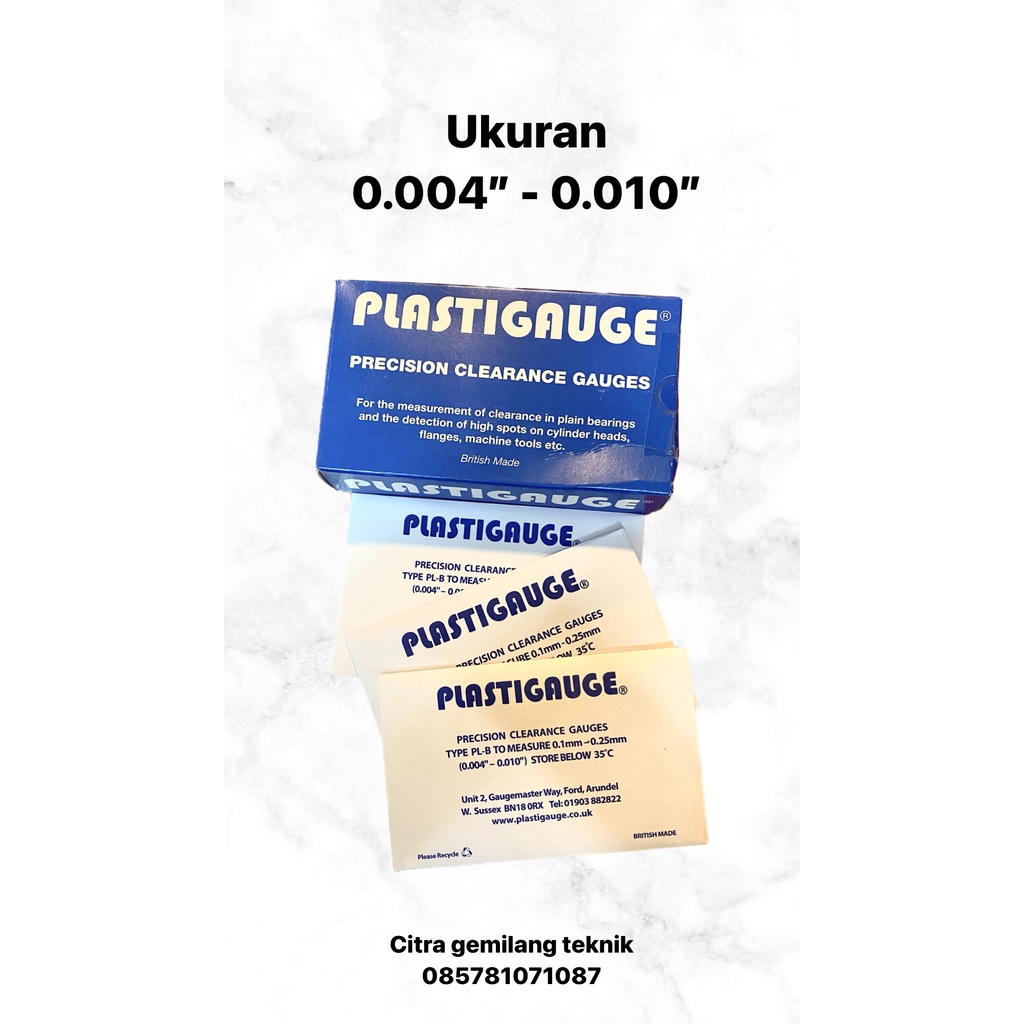 Jual Plastigauge biru type PL-B/ plastic gauge/ plastigauge | Shopee ...