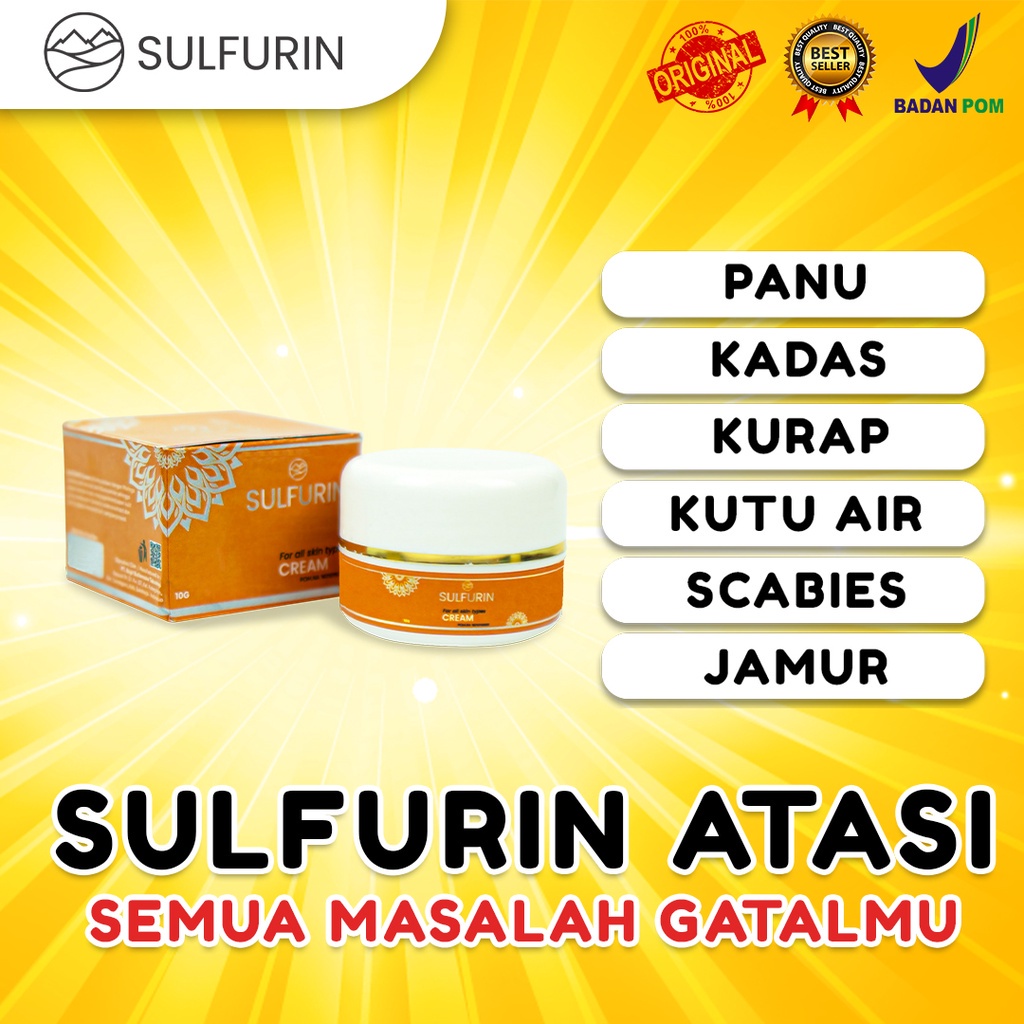 Jual SALEP GATAL SULFURIN CREAM OBAT GATAL JERAWAT BOPENG SCABIES SALEP ...