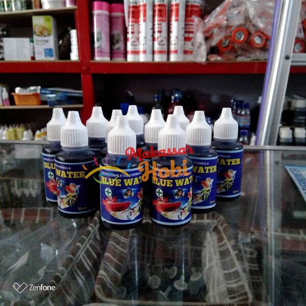 Jual Blue Water Obat Biru Methylene Ikan Hias Anti Jamur White Spot Parasit | Shopee Indonesia