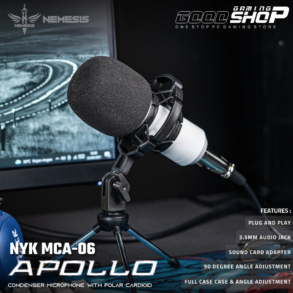 Jual Mic condenser NYK Nemesis MCA-06 Apollo | Shopee Indonesia