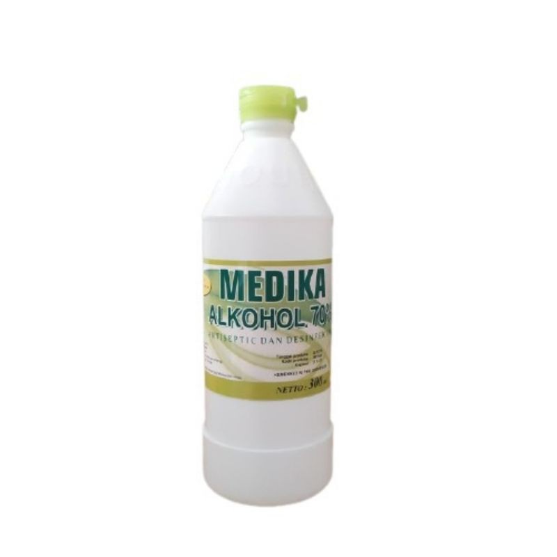 Jual Medika Alkohol 70% Antiseptik dan Desinfektan 300ml | Shopee Indonesia