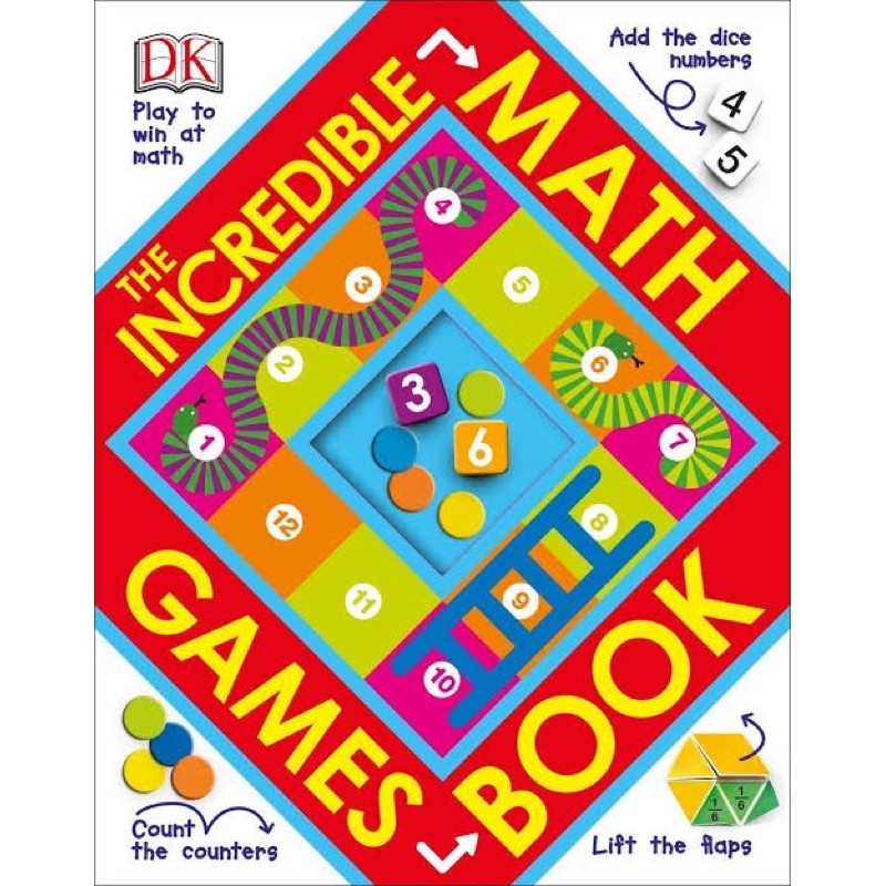 Jual buku dk the incredible math games book (pesanan) | Shopee Indonesia