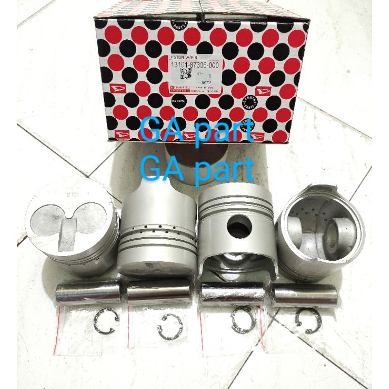 Jual piston seher daihatsu taft f50 DG V22 HARGA 1SET 4PC | Shopee Indonesia