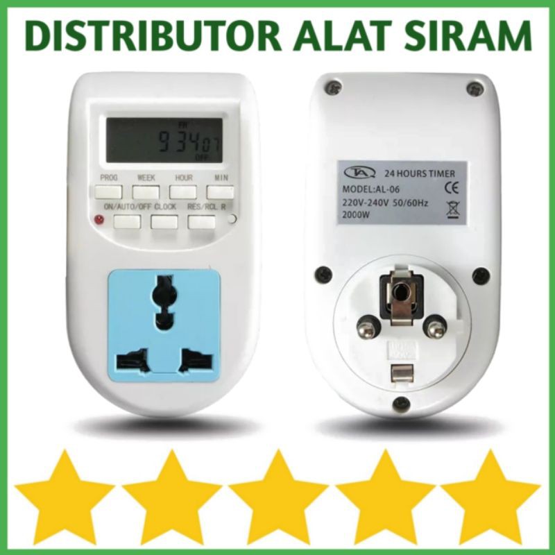 Jual DIGITAL TIMER SWITCH LISTRIK STOP KONTAK MULTIFUNGSI PAKET MISTING ...
