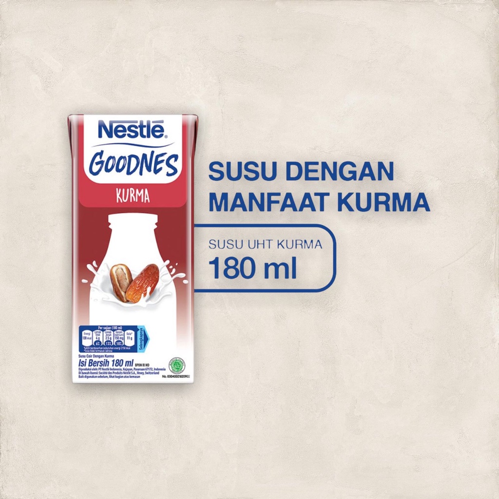 Jual Susu Nestle Goodnes UHT 180 Ml | Shopee Indonesia