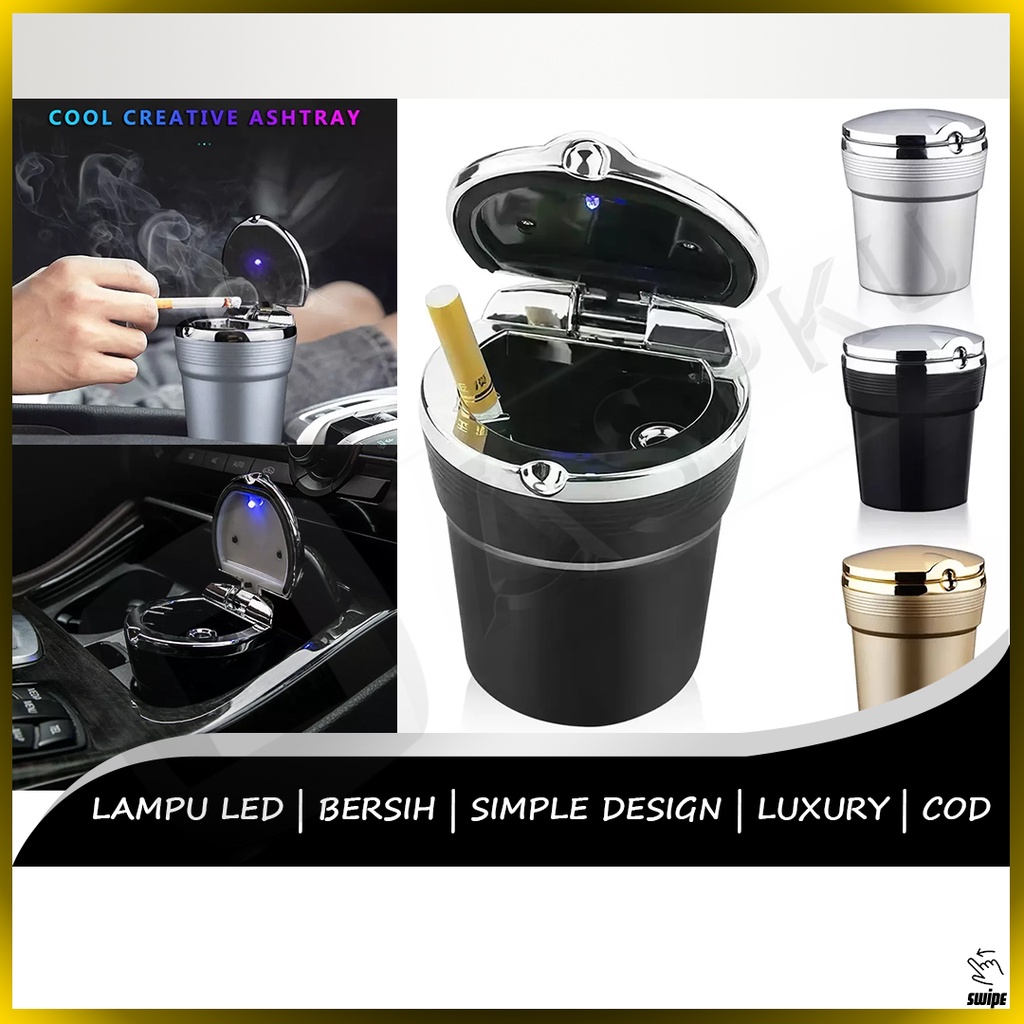 Jual Asbak Mobil Car Mobil Mewah Aksesoris Premium Portable Sampah ...