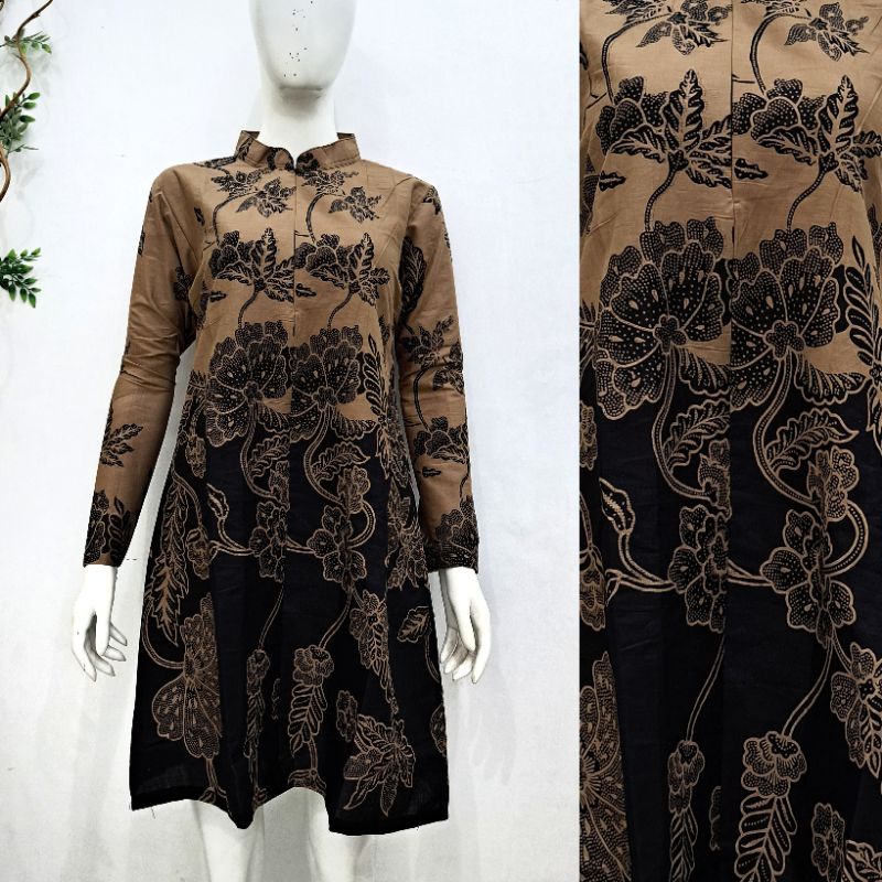 Jual tunik batik anyelir 07 tunik busui s m l xl xxl jumbo bisa couple ...