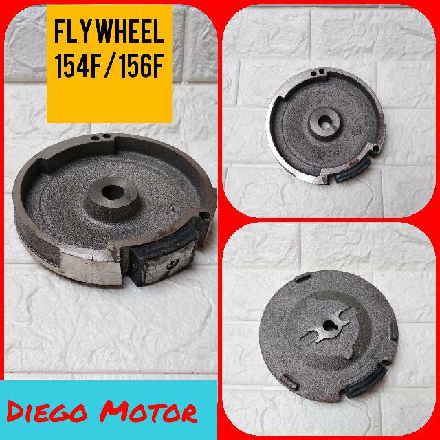 Jual Flywheel Magnet mesin genset 4tak tipe 156 154 1500W ET2200 154F ...