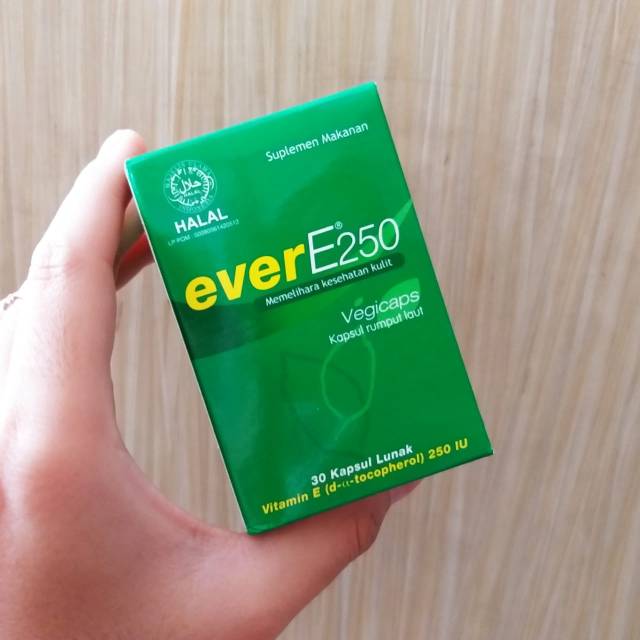 Jual Ever E 250 botol isi 30 kapsul Vitamin E | Shopee Indonesia