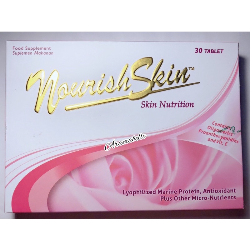 Jual Nourish Skin Nutrition / Glow Original 100% Suplemen Kulit Anti ...