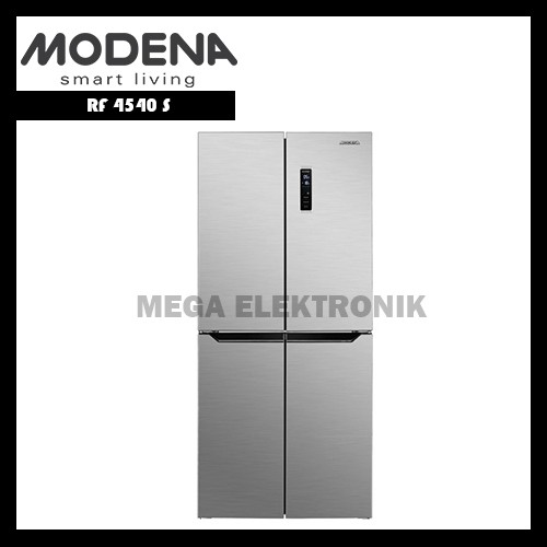 Jual Modena RF 4540 S Refrigerator Kulkas Side By Side 460L - KHUSUS ...