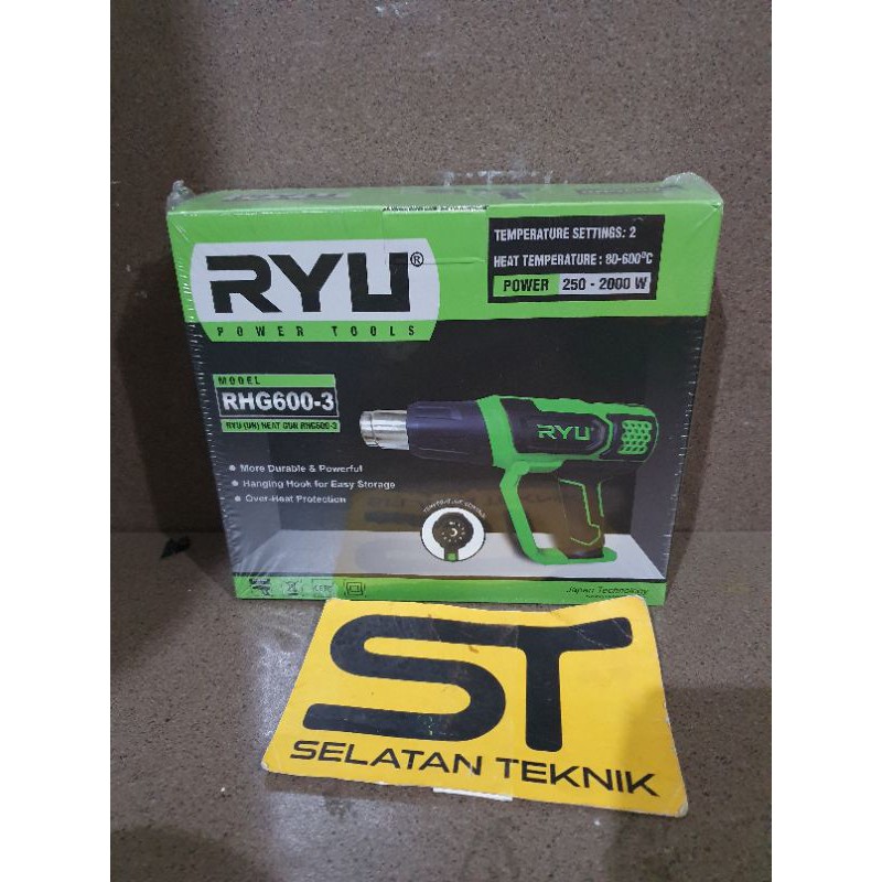 Jual ryu rhg 600-3 mesin pemanas hot gun heat gun | Shopee Indonesia