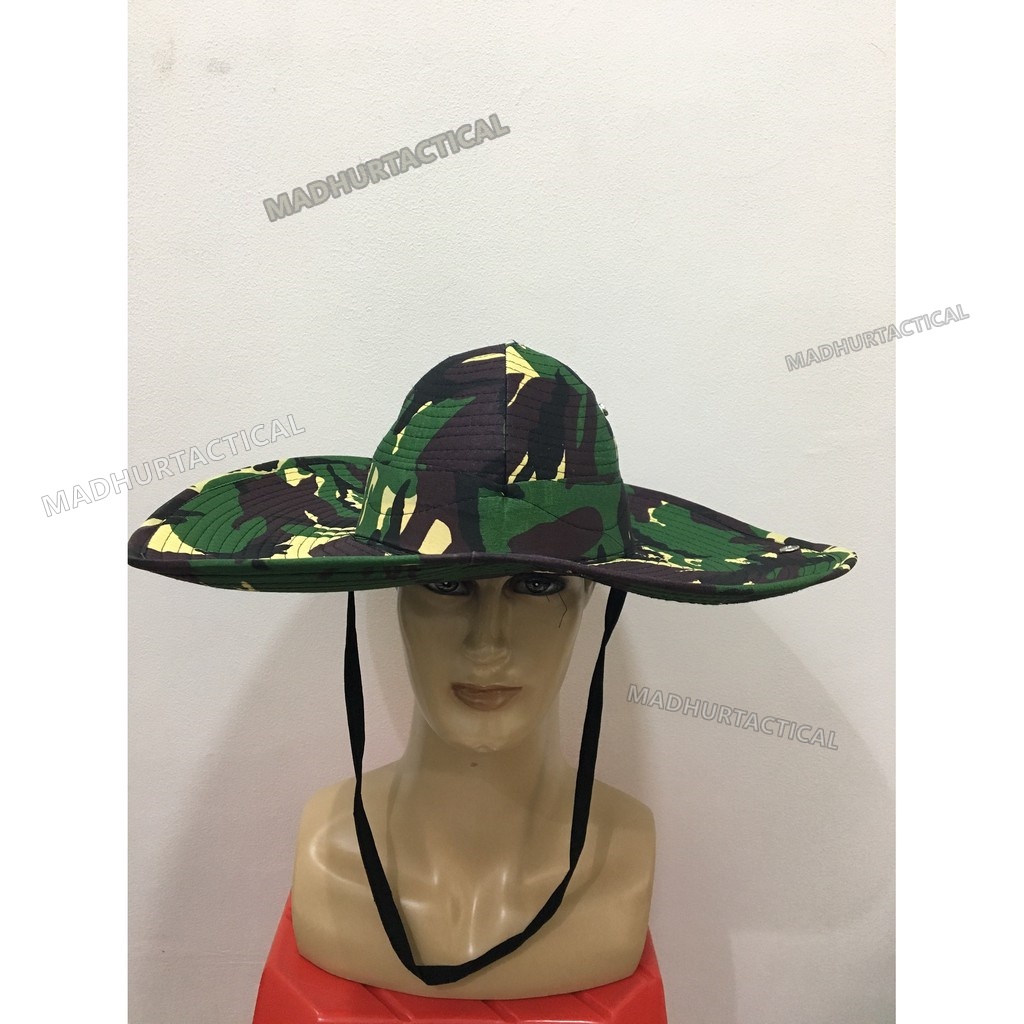 Jual TOPI RIMBA Petani DAUN LEBAR JUMBO Topi Rimba Berkebun | Shopee ...