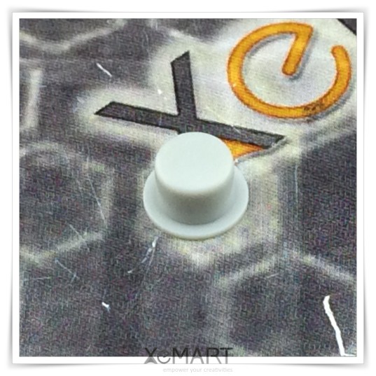 Jual Switch Cap Round Pushbutton 3x4.5mm Gray Grey Abu Abu | Shopee Indonesia