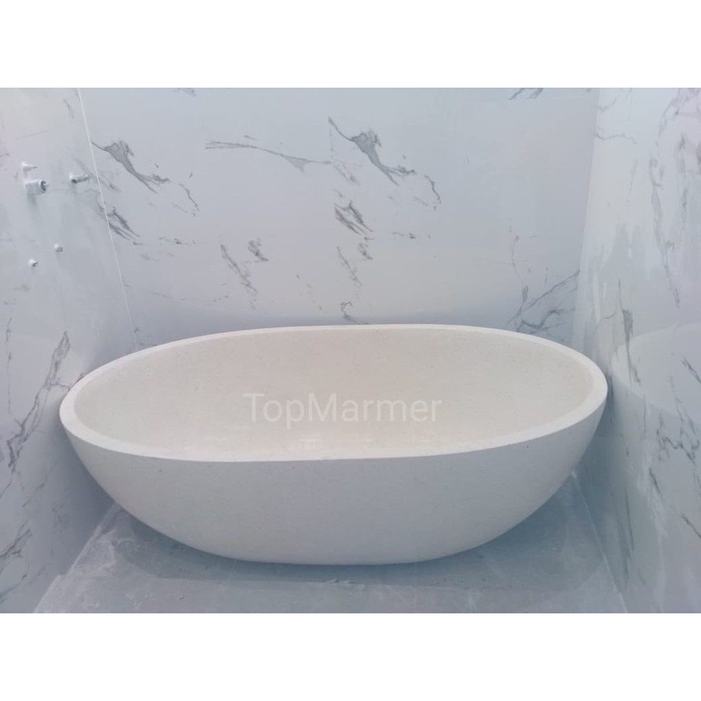 Jual Bathtub Terrazzo Marmer American Classic, Gratis Ongkir Pulau Jawa ...