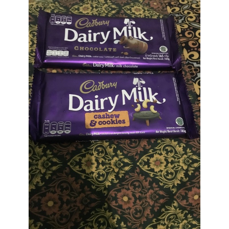 Jual CADBURY DAIRY MILK 165 GRAM | Shopee Indonesia