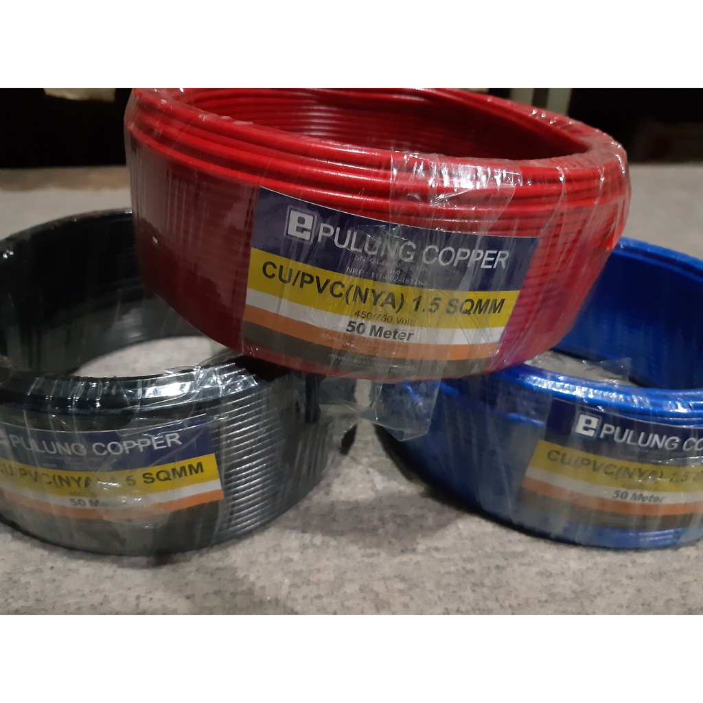 Jual Kabel NYA 1x1,5 Pulung | Shopee Indonesia