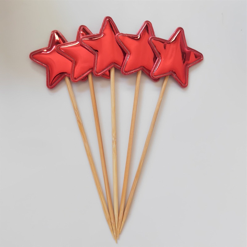 Jual Topper Kue Bentuk Bintang Mahkota Hati Topper Cupcake Dekorasi Kue Ulang Tahun 5pcs ...