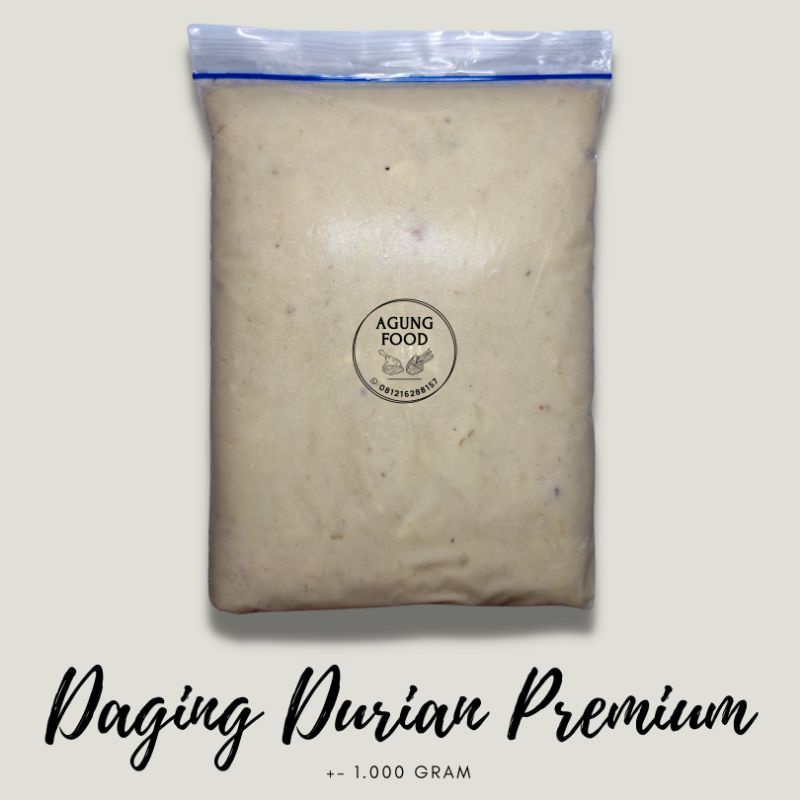 Jual Daging Durian Premium 1kg | Shopee Indonesia