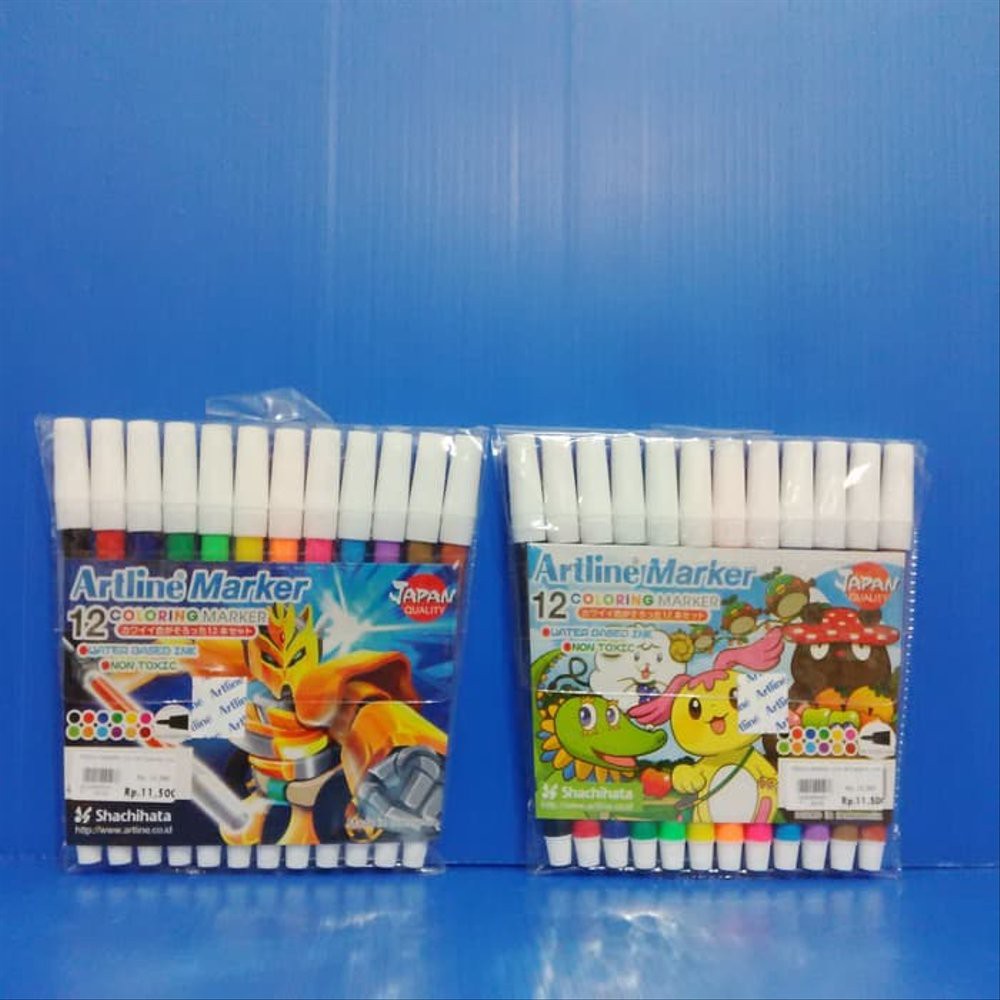Jual SPIDOL / SPIDOL ARTLINE 12 WARNA EK-316 621107027 | Shopee Indonesia