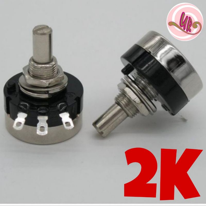 Jual potensio 2k ohm rv24yn20s original tocos rv24yn 2kohm | Shopee ...